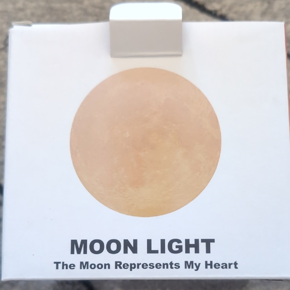 Accents | Remote Controlled Color Changing Light Shaped Like The Moon ...